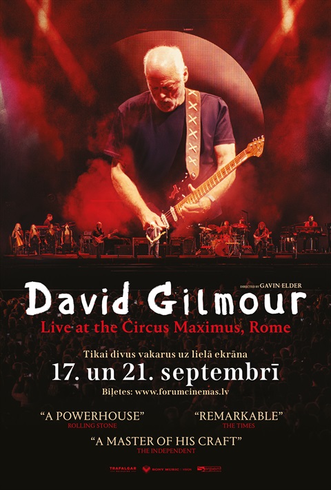 Forum Cinemas - David Gilmour Live at the Circus Maximus, Rome