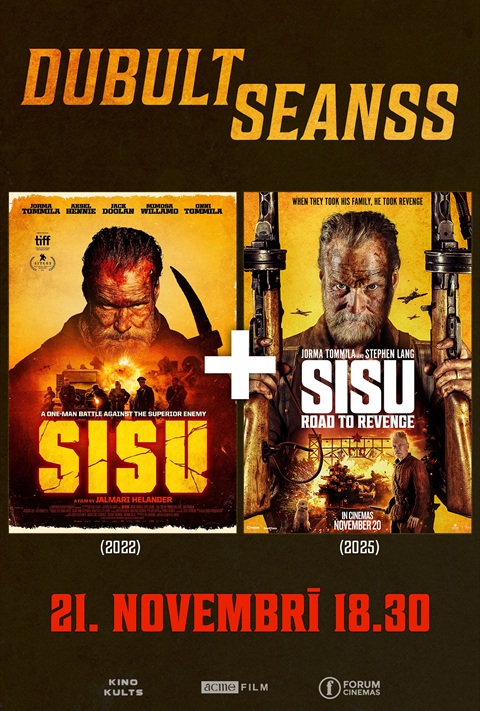 Forum Cinemas - Double feature: Sisu + Sisu: Road to Revenge